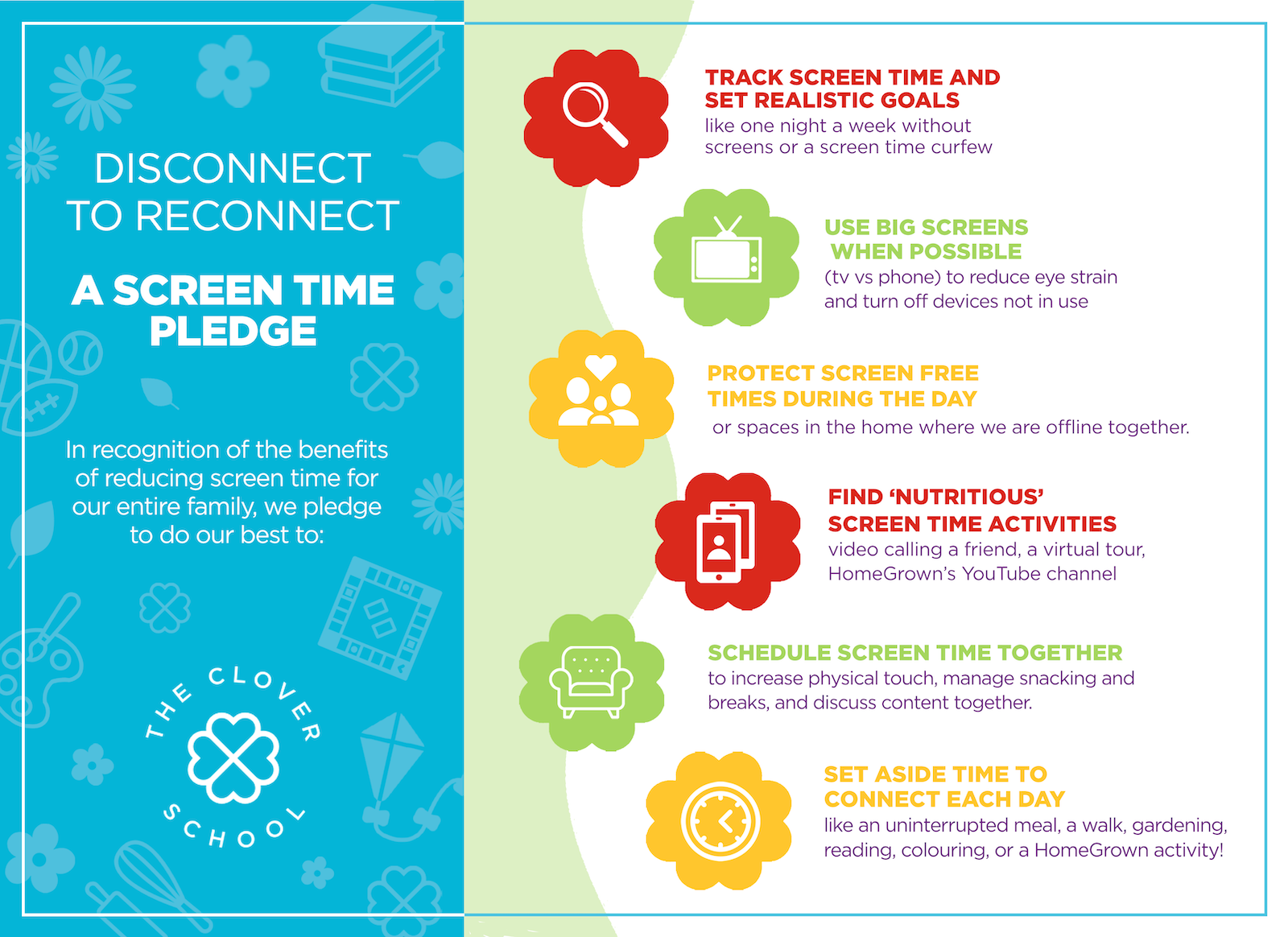 Disconnect to Reconnect: A Screen Time Pledge